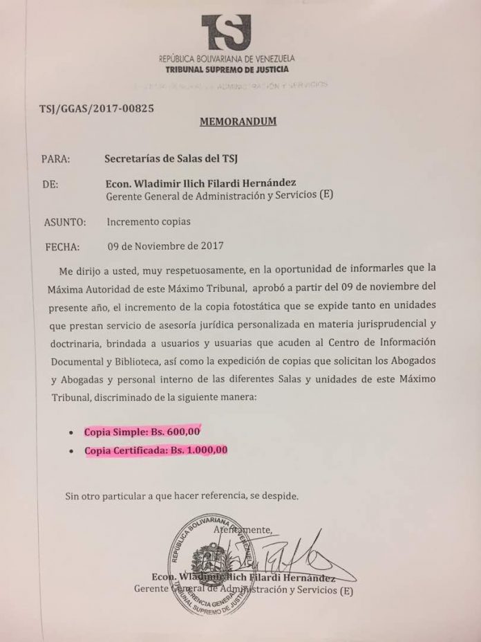 ¡AUNQUE USTED NO LO CREA! Estos son los insólitos precios de copias ...