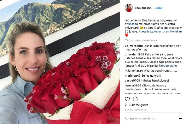 ¡PURO AMOR! Así era la vida de María Alejandra Requena y su esposo ...