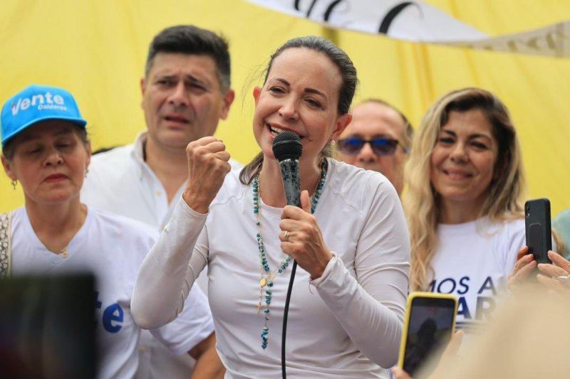 María Corina dio firme discurso en Barinas el mismo día del aniversario ...