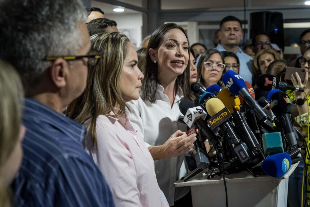 María Corina Machado respondió acusaciones de Tarek William Saab sobre ...
