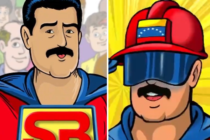 El nuevo video de “Súper Bigote” que lanzó Maduro para promocionar su ...